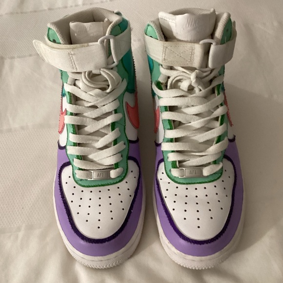 Nike | Shoes | Custom Af Color Party Sneakers | Poshmark